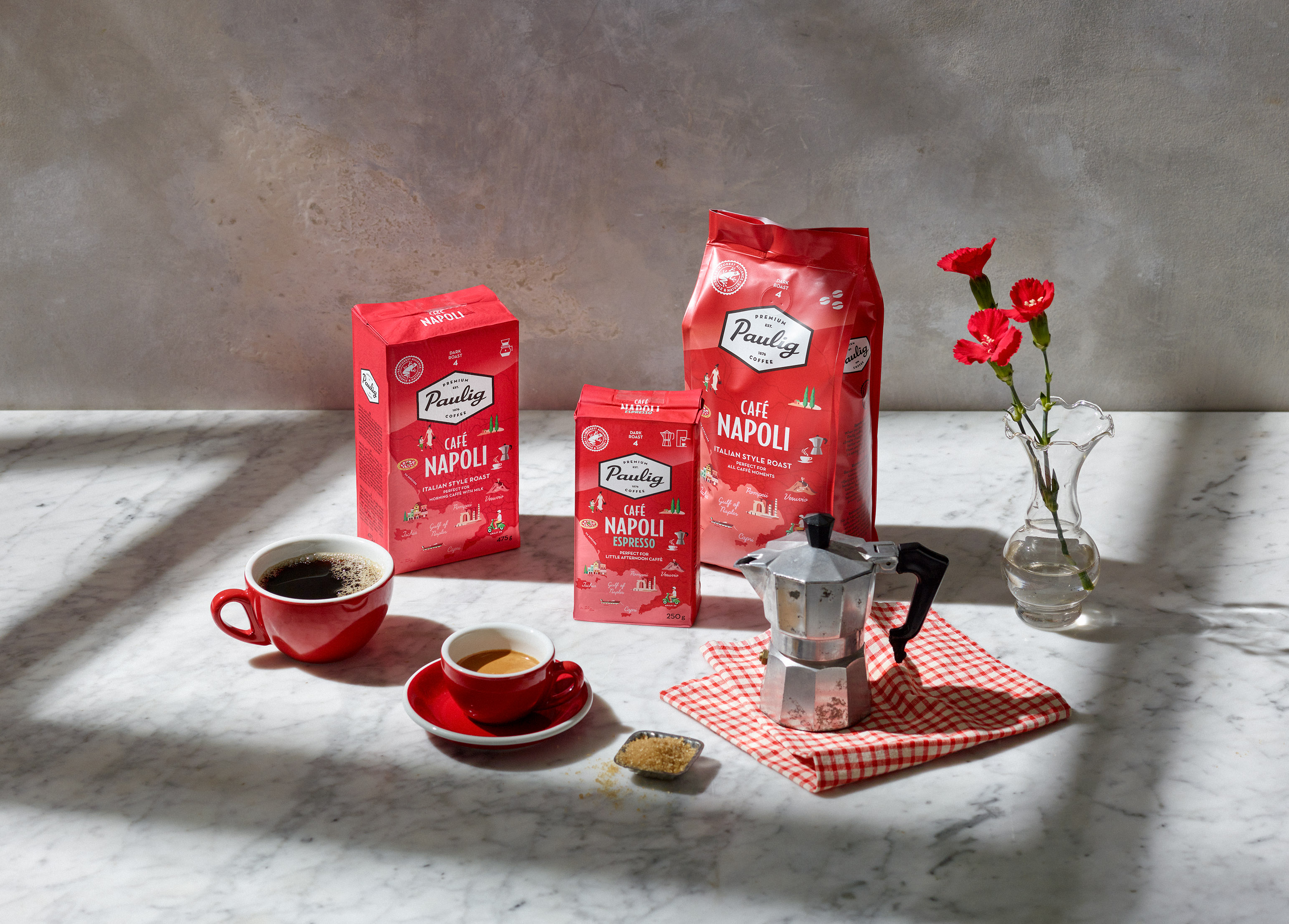 Pauligin kaupunkikahvisarja laajenee – Café Napoli -kahvit vievät ...